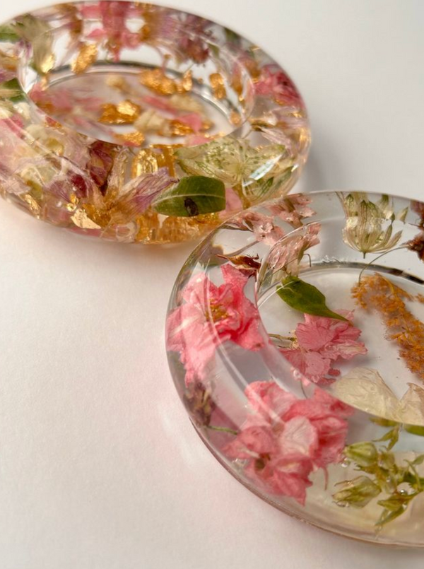 Organic Shaped Resin Display Tray – Floral Preservation Brisbane